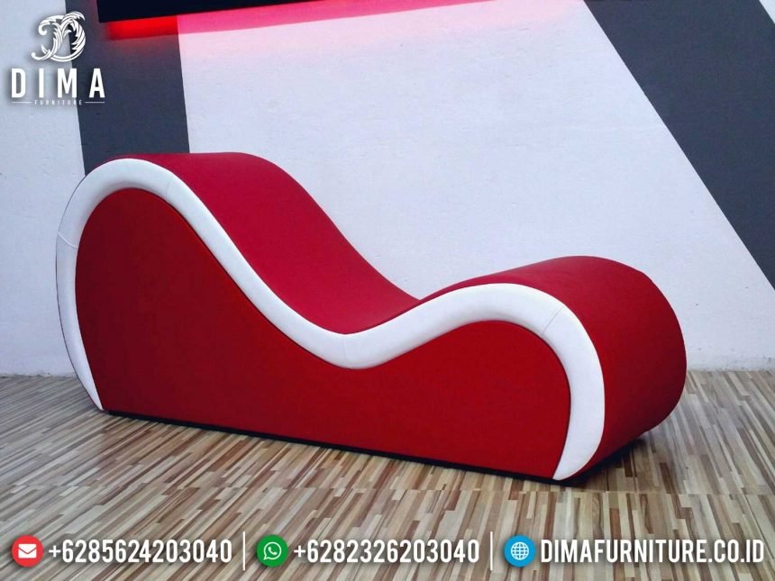 Love Red Heart Sofa Tantra Kamasutra Luxury Leather Jepara ST-1077
